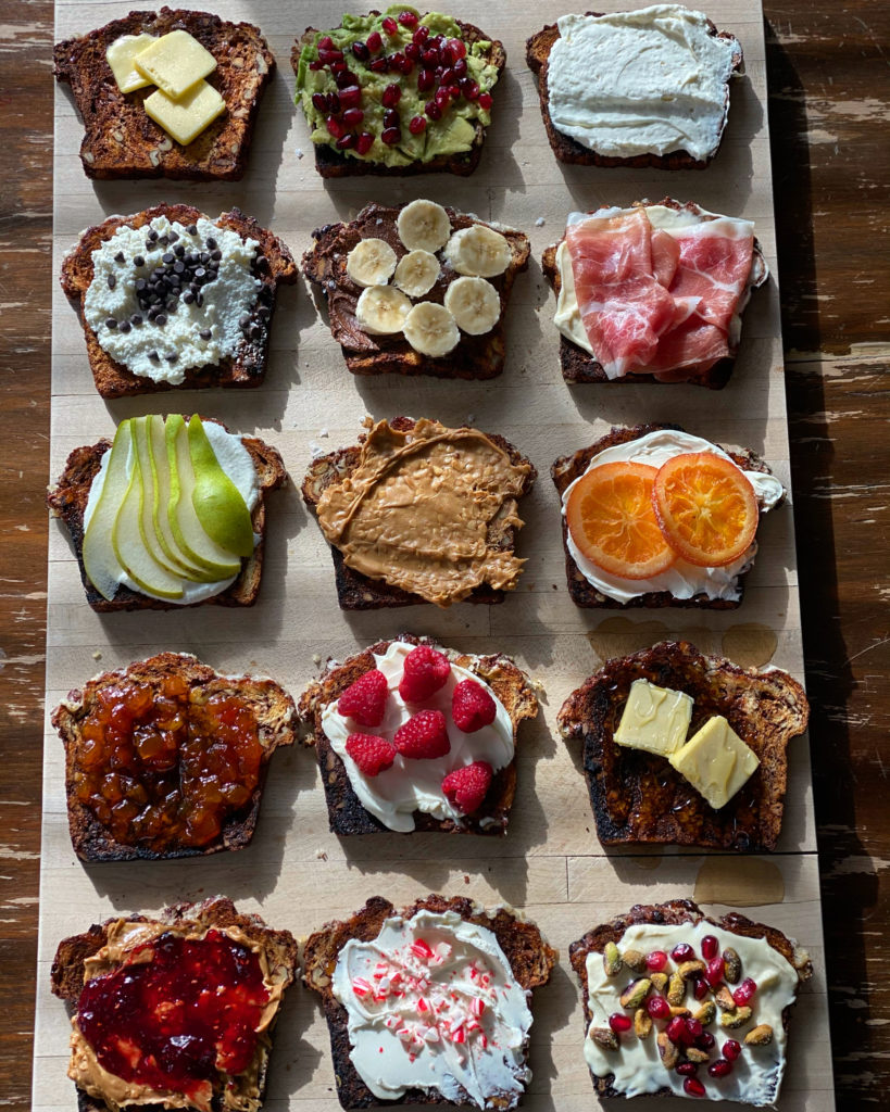 Two Cinnamon Walnut Bread Loaves - Costeaux